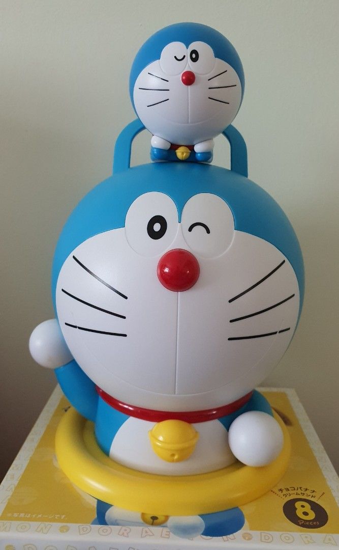 Large Doraemon 18cm & Bandai big head Doraemon X 5, Hobbies & Toys ...