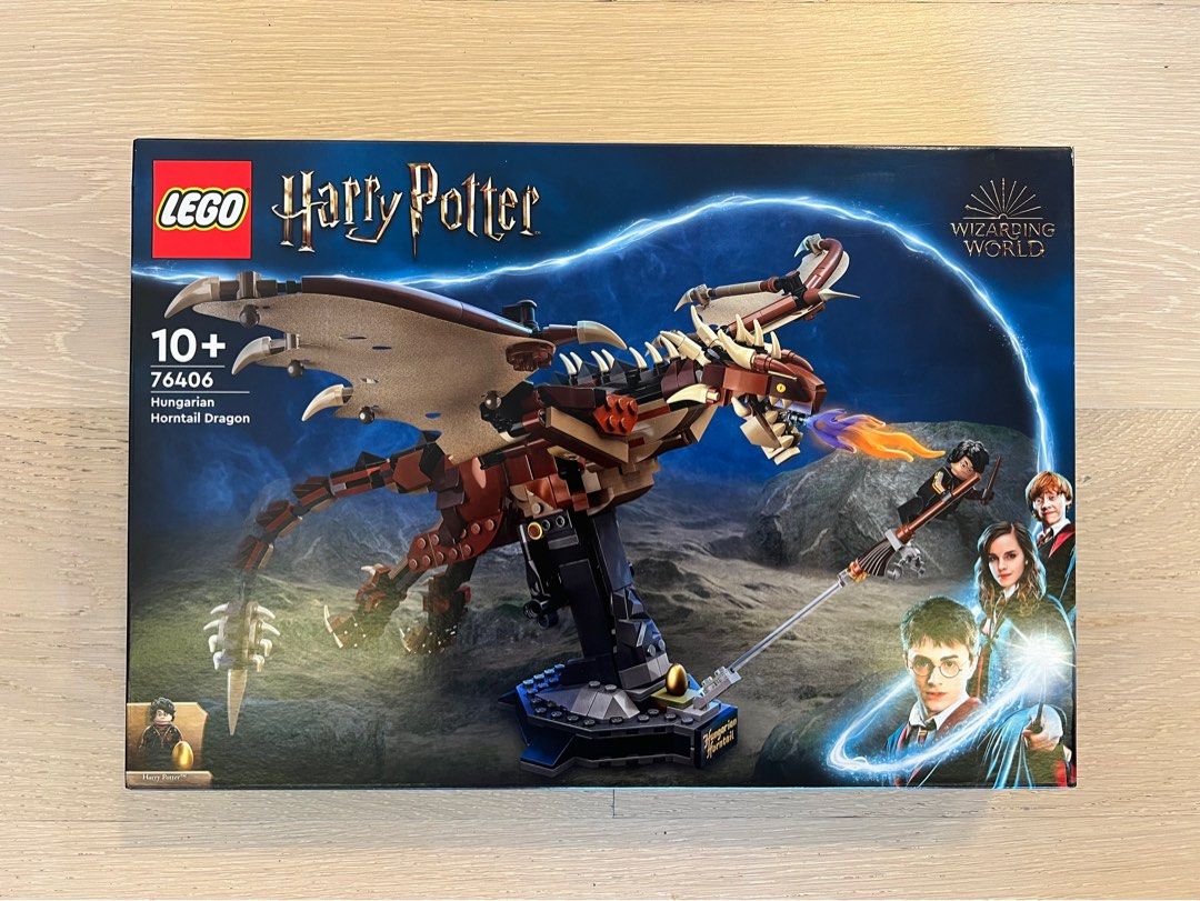 Lego 76406 Harry Potter 哈利波特 Hungarian Horntail Dragon匈牙利角尾龍, 興趣及遊戲, 玩具 ...