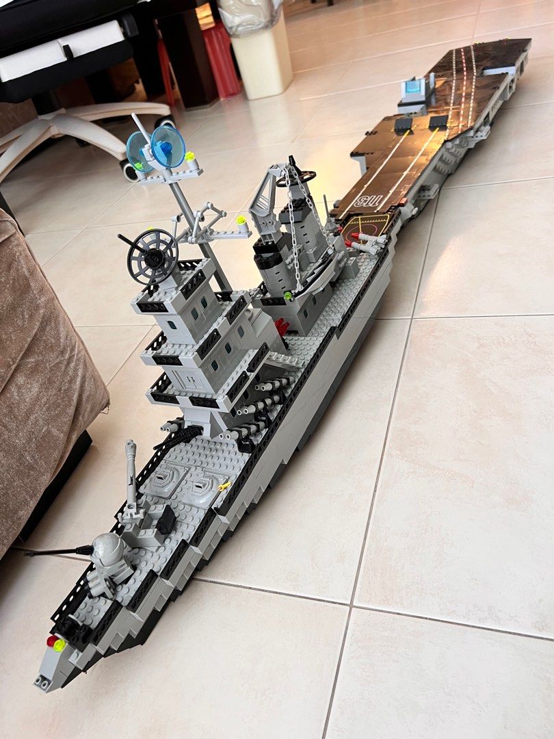 LEGO BATTLE WARSHIP WITH F16- SPECIAL !!!, Hobbies & Toys, Memorabilia ...