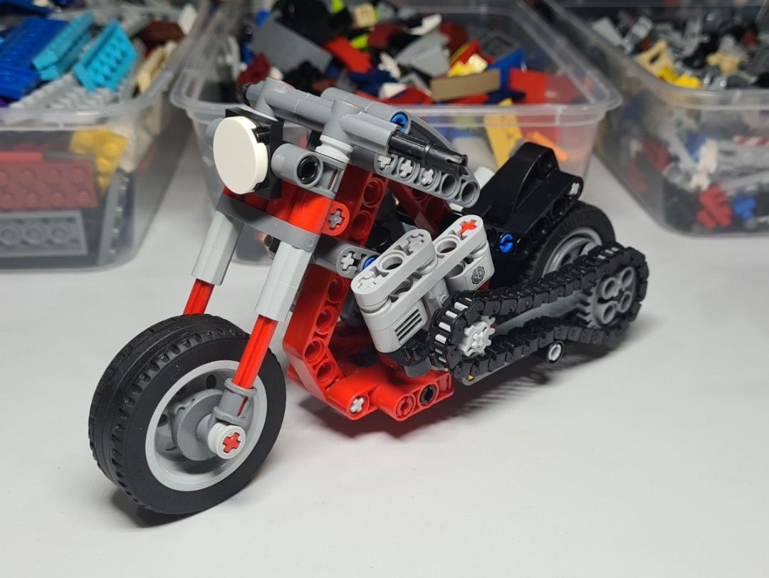 Lego Technic Chopper, Hobbies & Toys, Toys & Games on Carousell