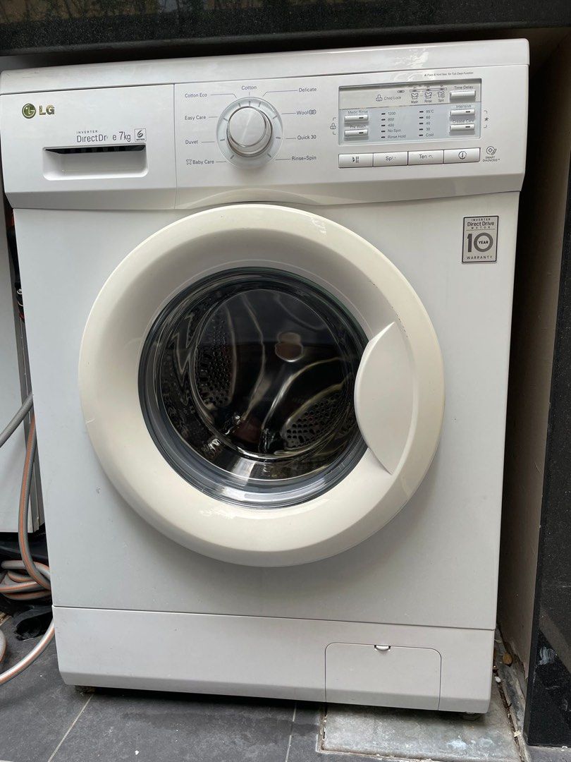 LG 7kg washing machine, TV & Home Appliances, Washing Machines and ...