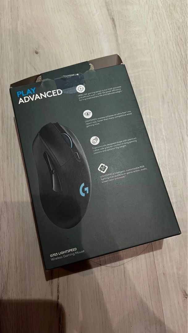 Logitech G703 light speed, Computers & Tech, Parts & Accessories, Mouse ...