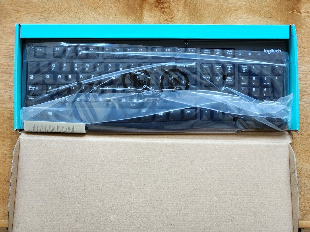 Logitech K120 Corded Keyboard Computers And Tech Parts And Accessories