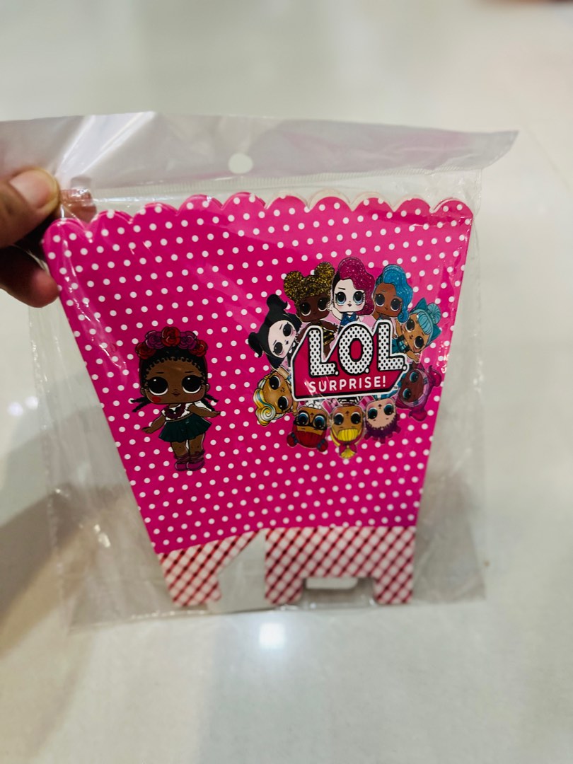 LoL pop corn chicken paper box, Hobbies & Toys, Stationery & Craft ...