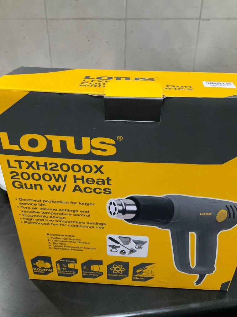LOTUS Heat Gun, Hobbies & Toys, Stationary & Craft, Craft Supplies ...