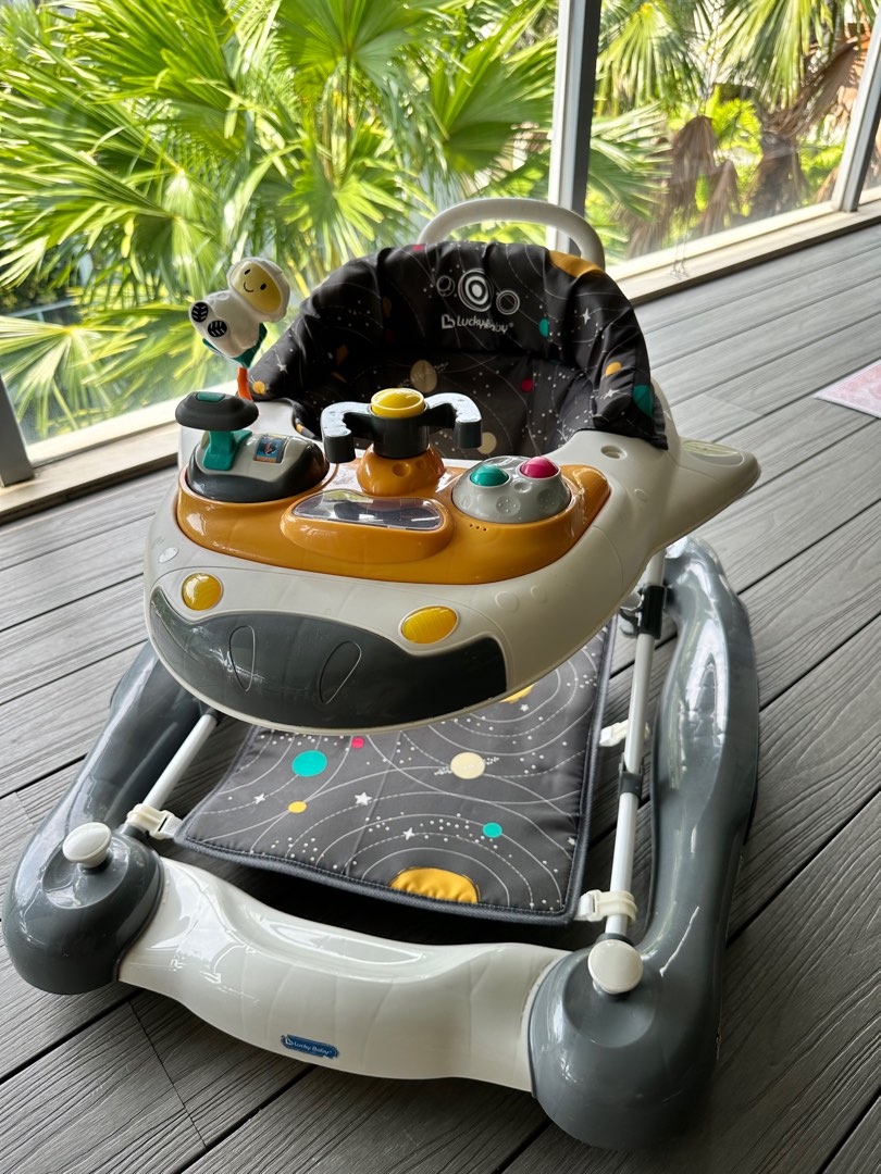 Lucky baby 3 in 1 walker, rocker, pusher, Babies & Kids, Infant ...