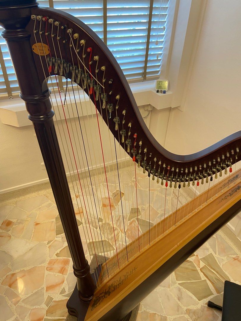 Lyon & Healy Harp for Sale, Hobbies & Toys, Music & Media, Musical ...