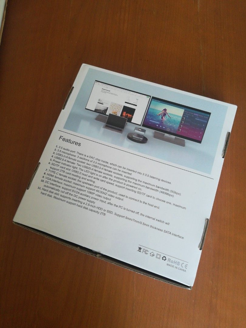 Mac Mini 12 in 1 USB C Hub with SSD enclosure., Computers & Tech, Parts ...