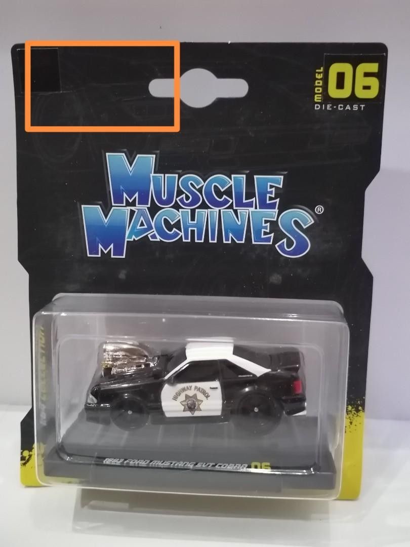 Maisto 2022 Muscle Machines 06 1993 Ford Mustang SVT Cobra - Black ...