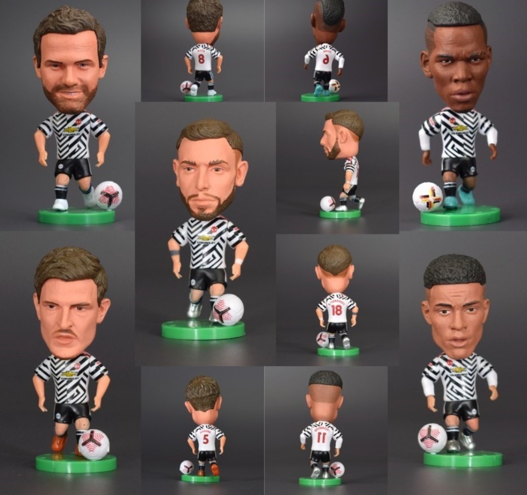 Manchester United Soccerwe Miniature Football Figurines, Hobbies & Toys ...