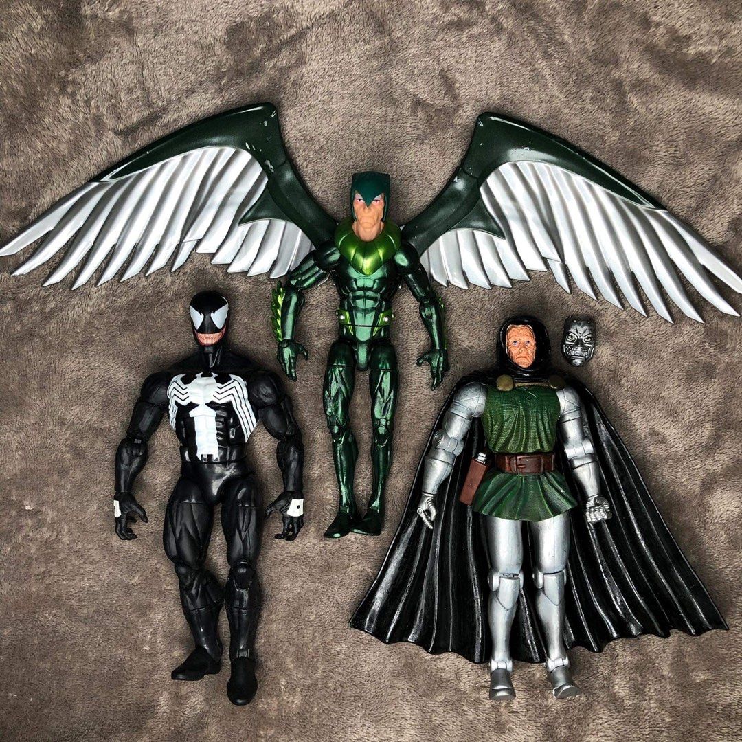 Marvel legends vulture Doctor doom Dr doc venom on Carousell