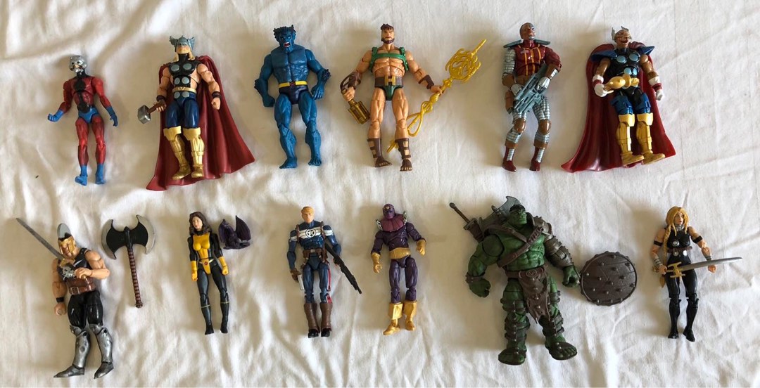 Marvel Universe ant-man angela hercules beta ray bill thor beast ares ...