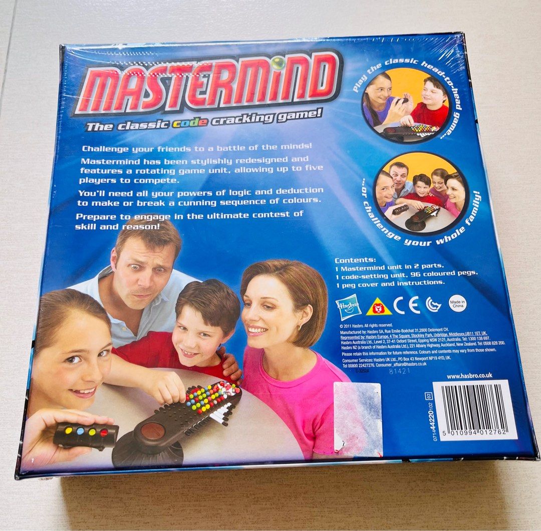 Mastermind classic code cracking game, Hobbies & Toys, Toys & Games on Carousell
