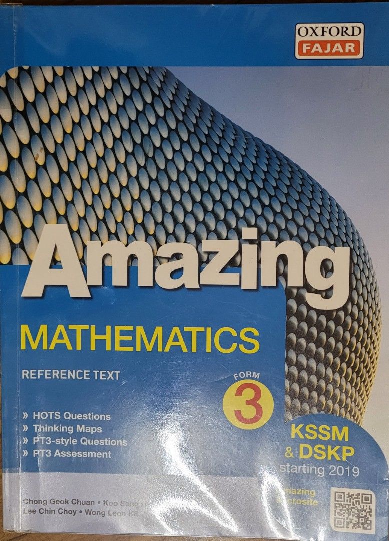 Mathematics KSSM Form 3 Oxford Fajar, Hobbies & Toys, Books & Magazines ...