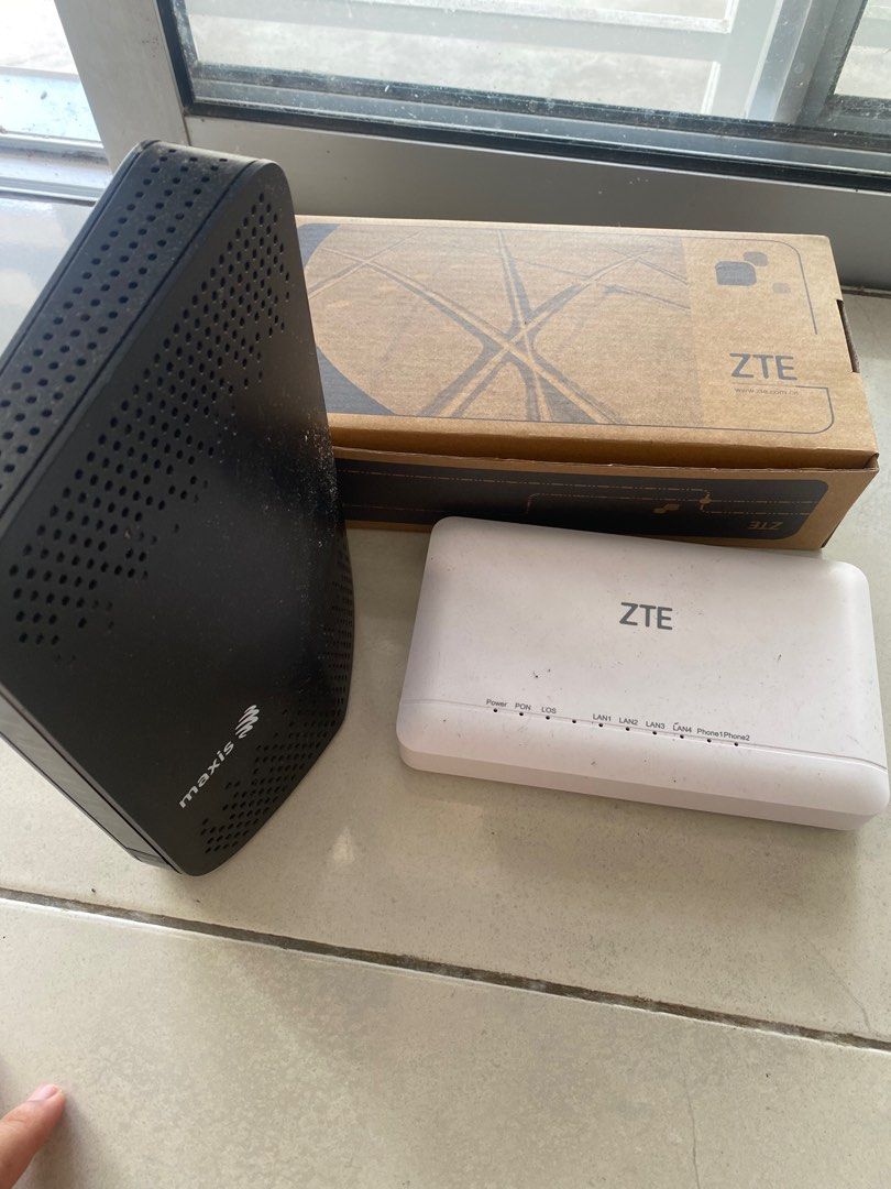 Maxis Fibre Wifi 6 Router And Modem Zte Computers And Tech Parts