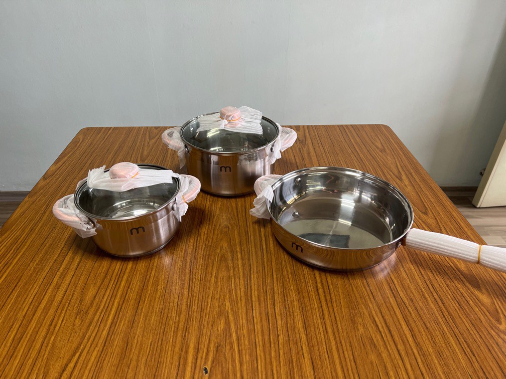 Mayer Stainless Steel CookWare Set, Furniture & Home Living ...