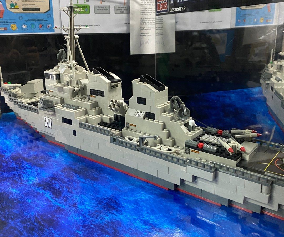 Mega Bloks Pro Builder Ship, Hobbies & Toys, Toys & Games on Carousell