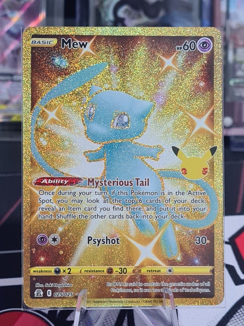 Mew celebrations, Hobbies & Toys, Toys & Games on Carousell