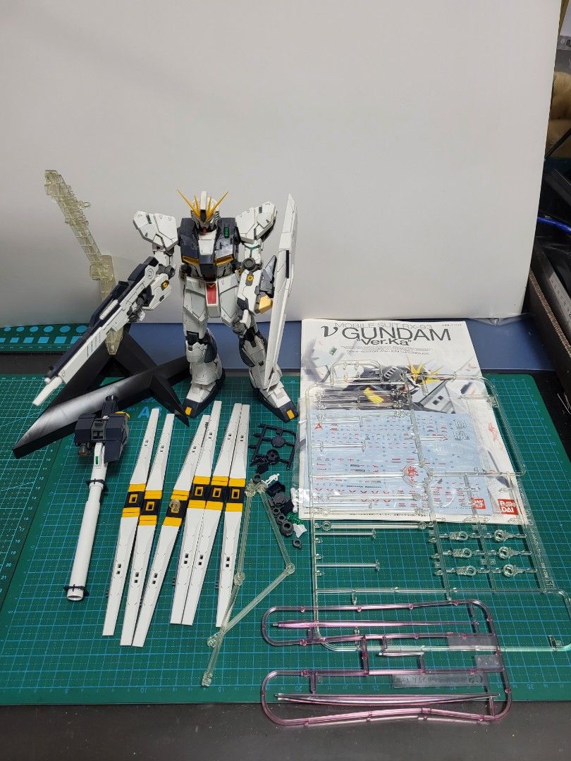 *退坑*5隻已砌高達MG RG HG Nu Gundam Freedom Unicorn Wing Aegis, 興趣及遊戲, 玩具 & 遊戲類 - Carousell