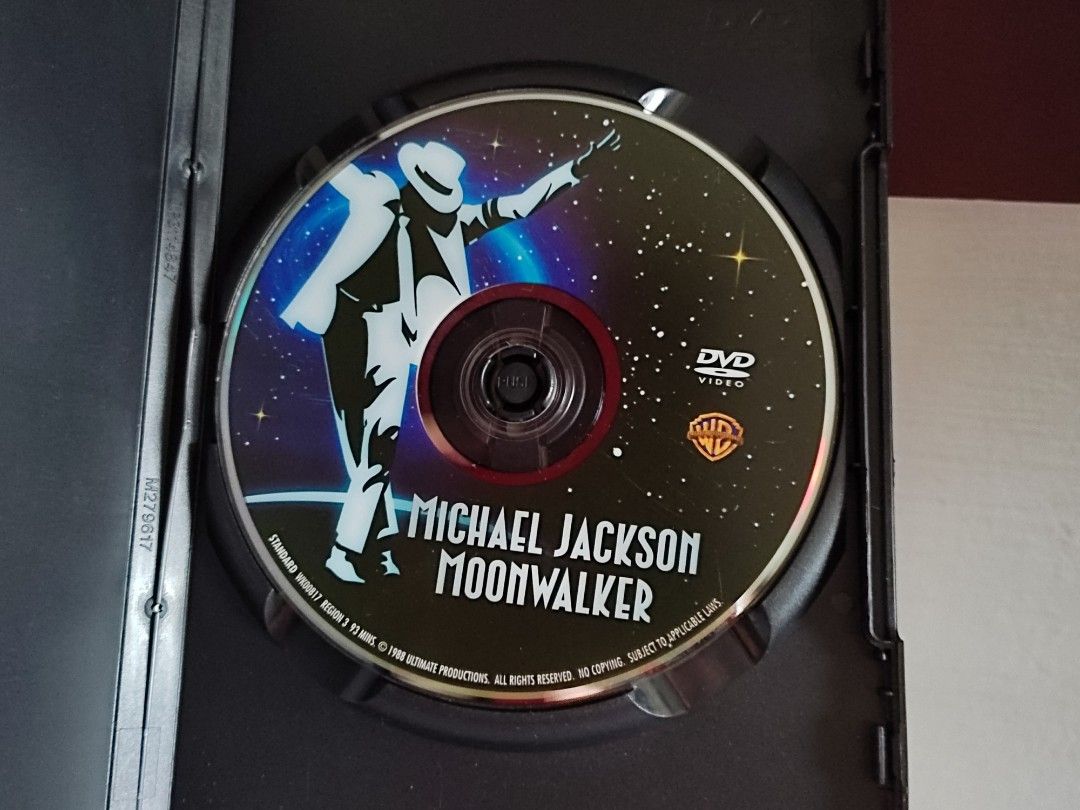 Michael Jackson Moonwalker / Video History DVD, Hobbies & Toys, Music ...