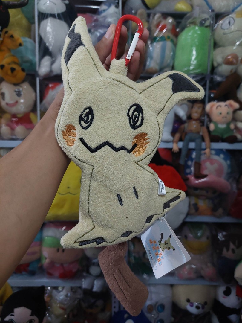 Mimikyu Mini Pokemon Plush Pouch (San Ei), Hobbies & Toys, Toys & Games ...