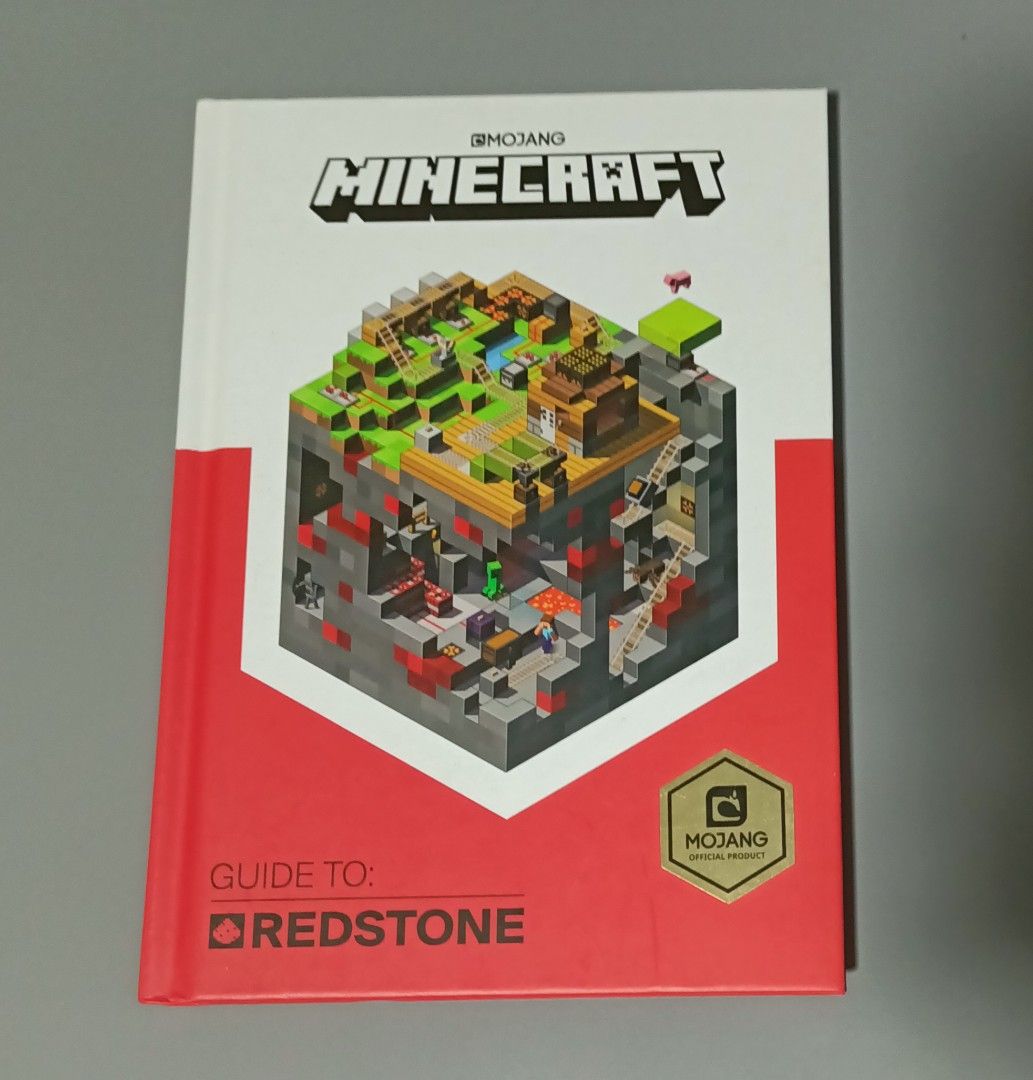 Official Mojang Minecraft Guide To Redstone Book, Hobbies & Toys, Books ...