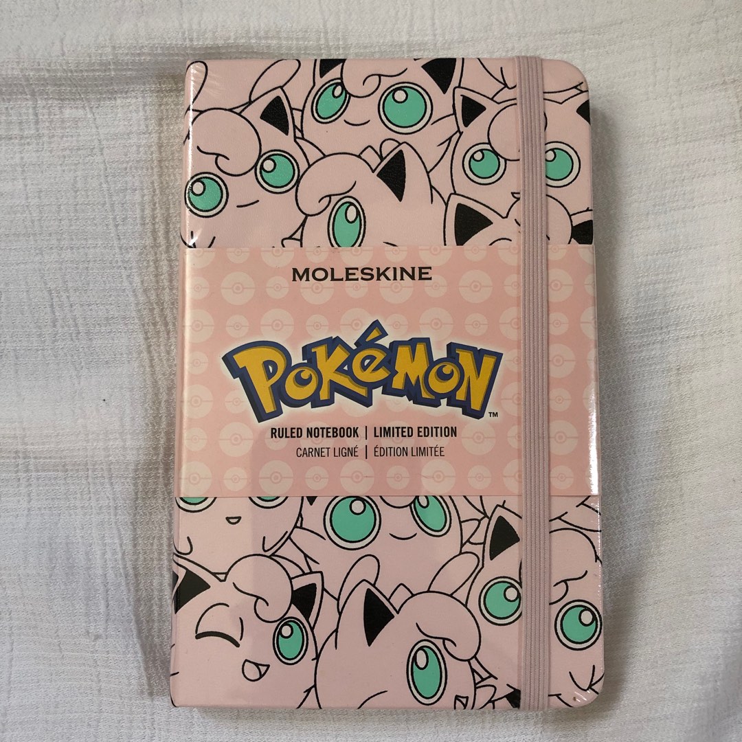 Moleskine Notebook Pokemon Jigglypuff on Carousell