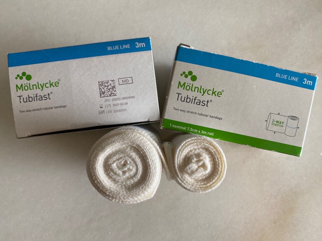 Molnlycke Tubifast two way stretch tubular bandages, Health & Nutrition ...