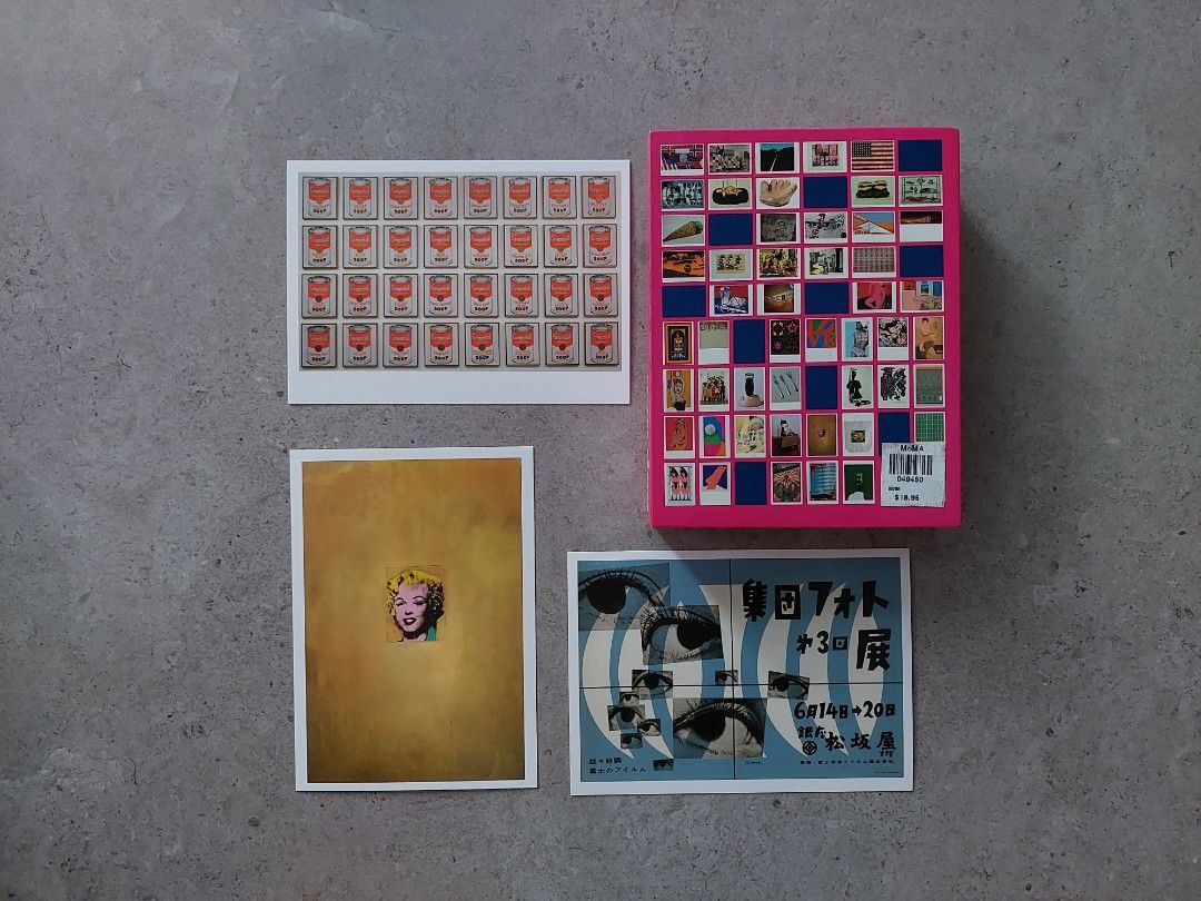 MoMA Pop Art Postcard Box Set, Hobbies & Toys, Stationery & Craft, Art ...