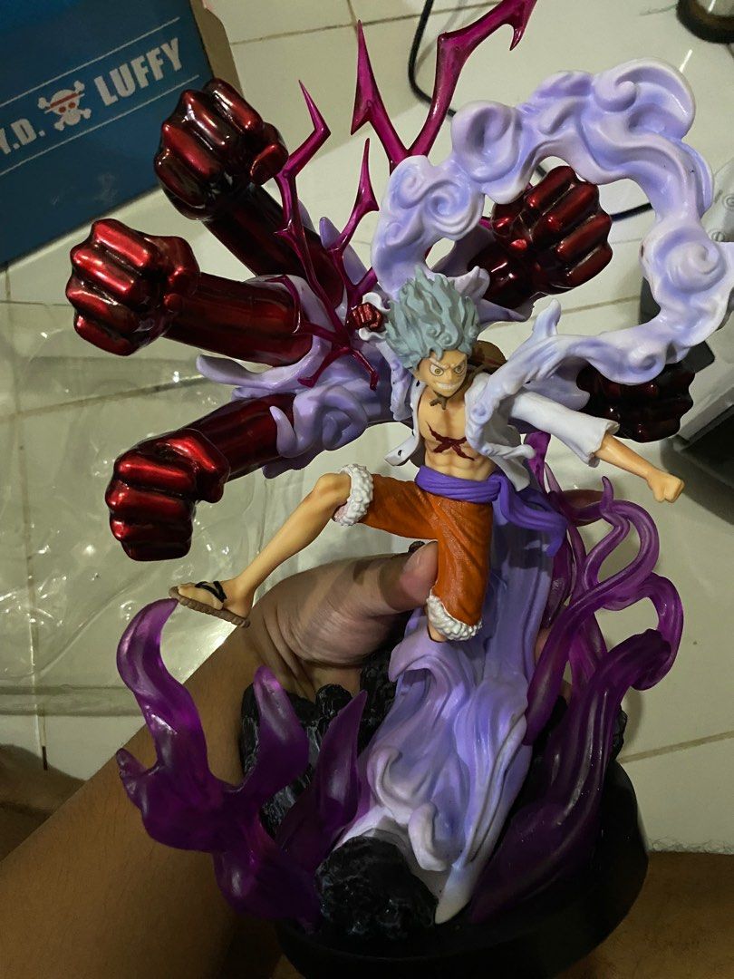 Monkey D. Luffy Gear 5 Sun God Nika Knockoff Resin., Hobbies & Toys ...