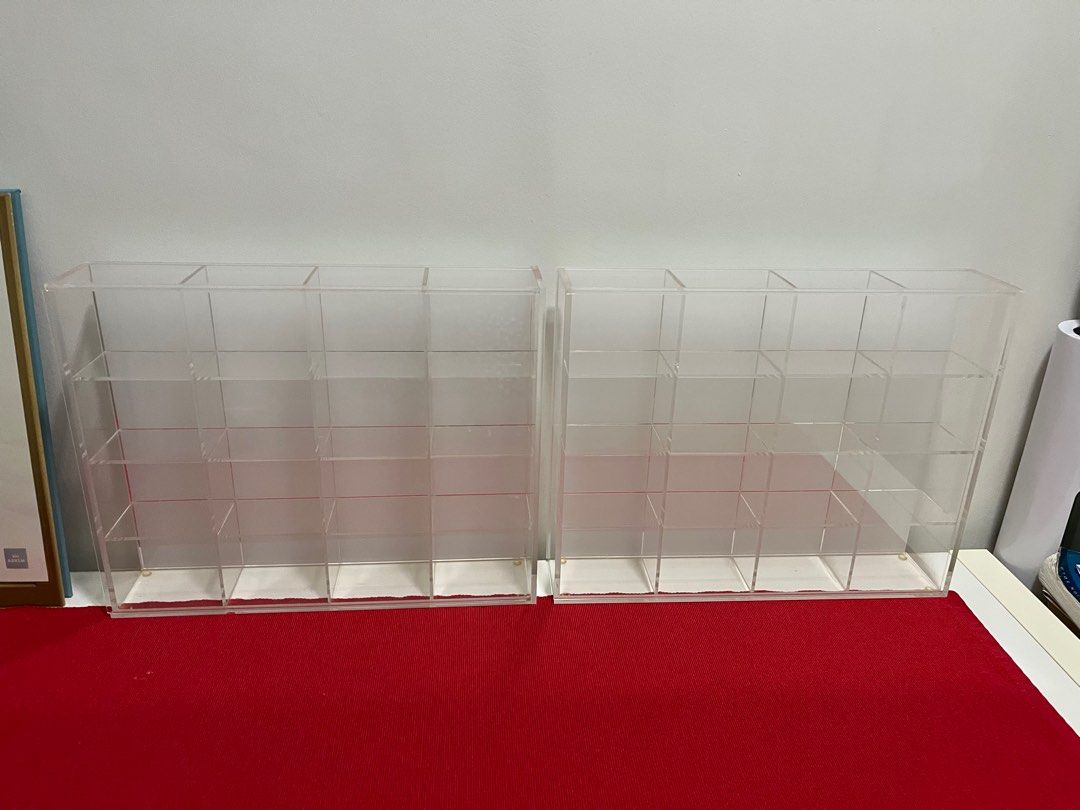 Muji acrylic display box x2, Furniture & Home Living, Home Decor, Other ...