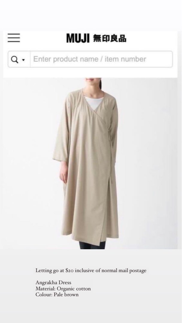 Muji dress, Women's Fashion, Dresses & Sets, Dresses on Carousell