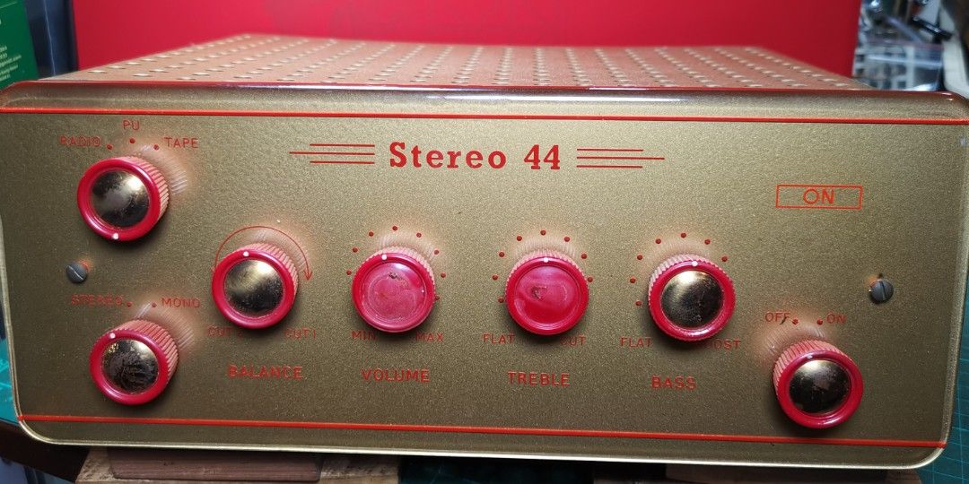 Mullard Stereo 44 vintage UK tube amp, 音響器材, Soundbar、揚聲器、藍牙喇叭、耳擴 ...
