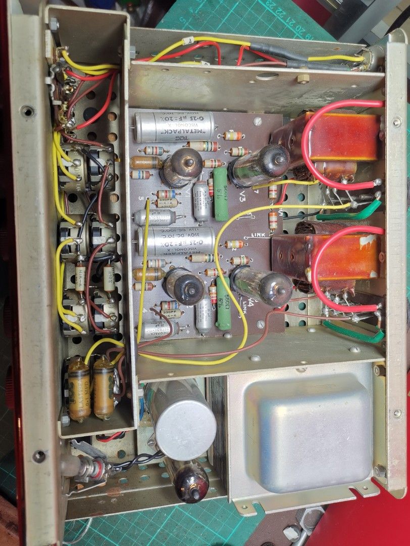 Mullard Stereo 44 vintage UK tube amp, 音響器材, Soundbar、揚聲器、藍牙喇叭、耳擴 ...