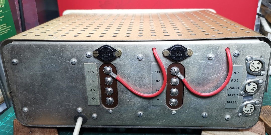 Mullard Stereo 44 vintage UK tube amp, 音響器材, Soundbar、揚聲器、藍牙喇叭、耳擴 ...