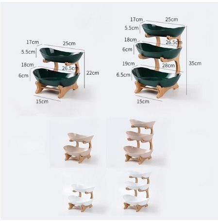 Multi Layer Tray for Fruit & Snack Palette Fruit Basket Vegetables ...