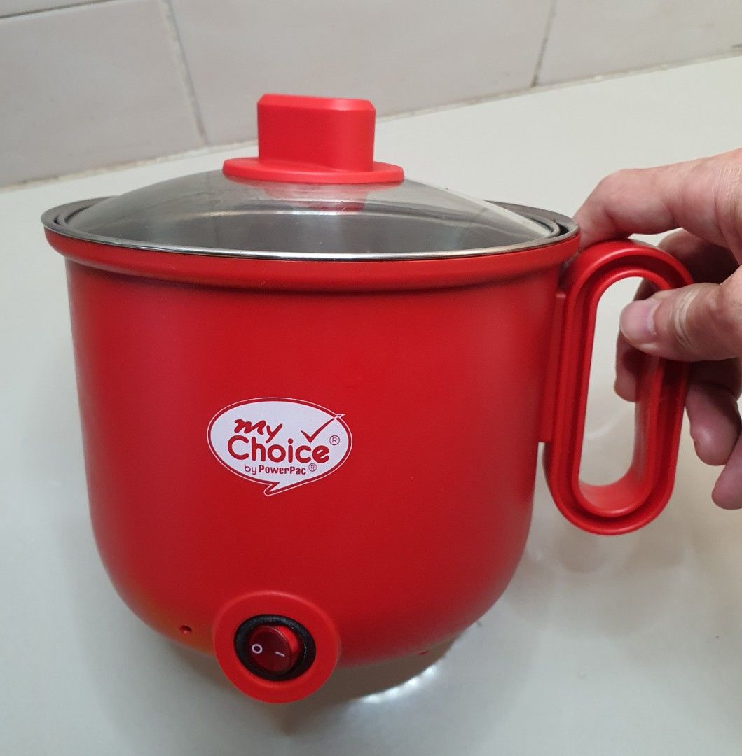 My Choice 1.0L Multi cooker noodle cooker with Stainless Steel Pot, TV ...