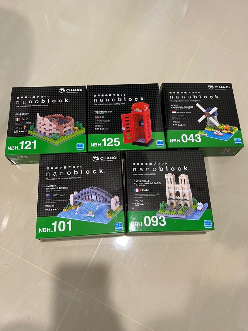 Nano block - Famous building, Hobbies & Toys, Toys & Games on Carousell