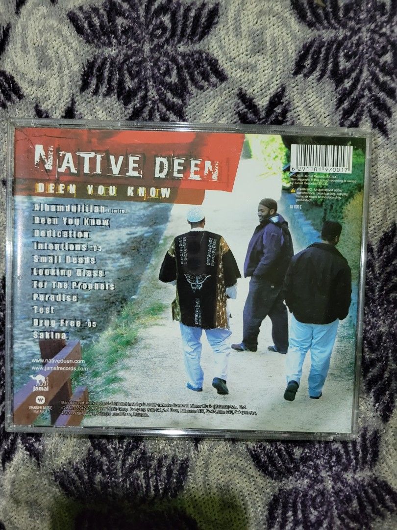 Native Deen Deen You Know, Hobbies & Toys, Music & Media, CDs & DVDs on Carousell