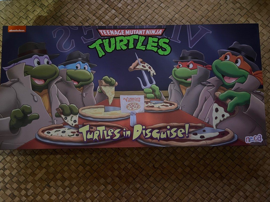 Neca Exclusive Teenage Mutant Ninja Turtles TMNT in Disguise set on ...