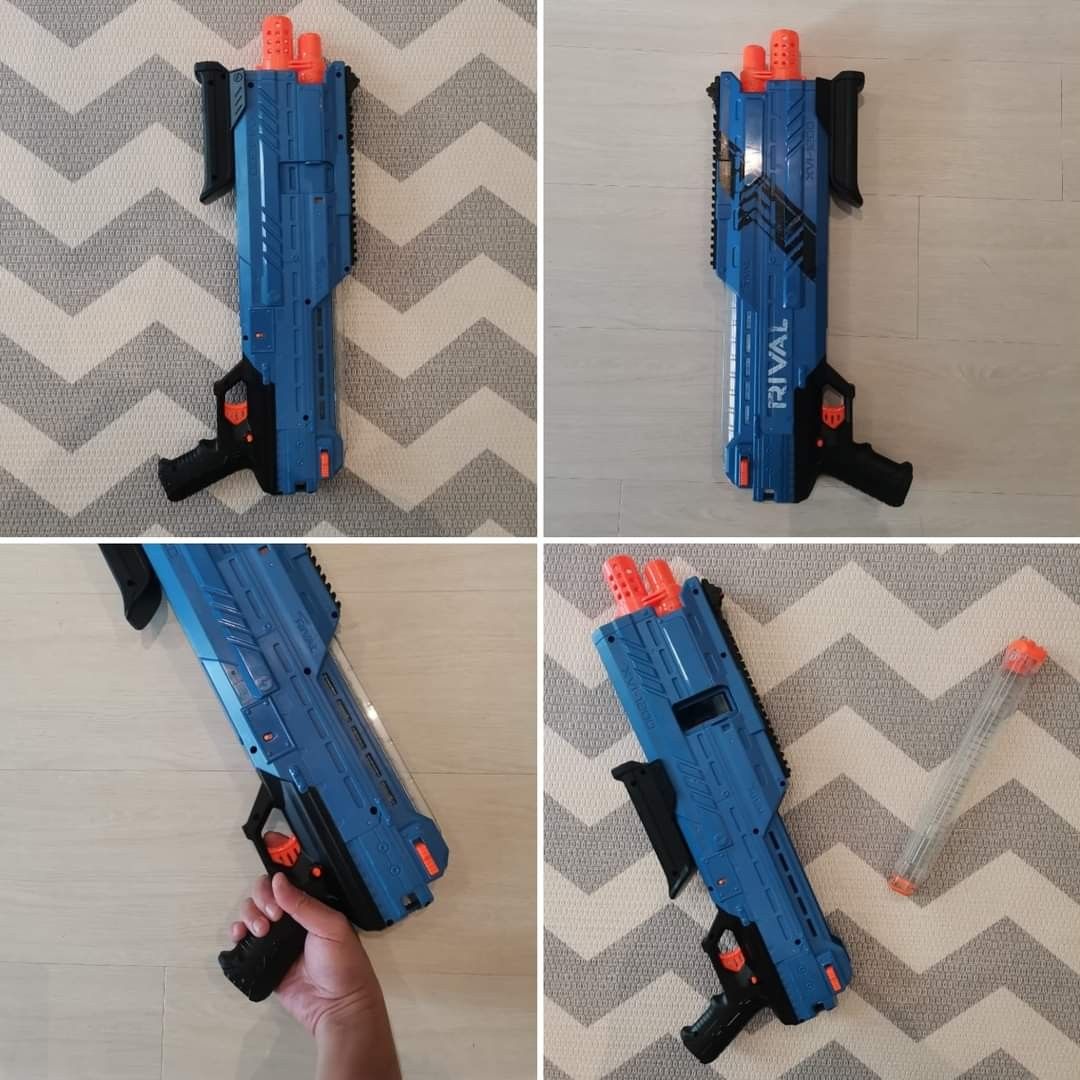 Nerf - Rival - Atlas XVI-1200 (Blue) - #1 {toy gun}, Hobbies & Toys ...