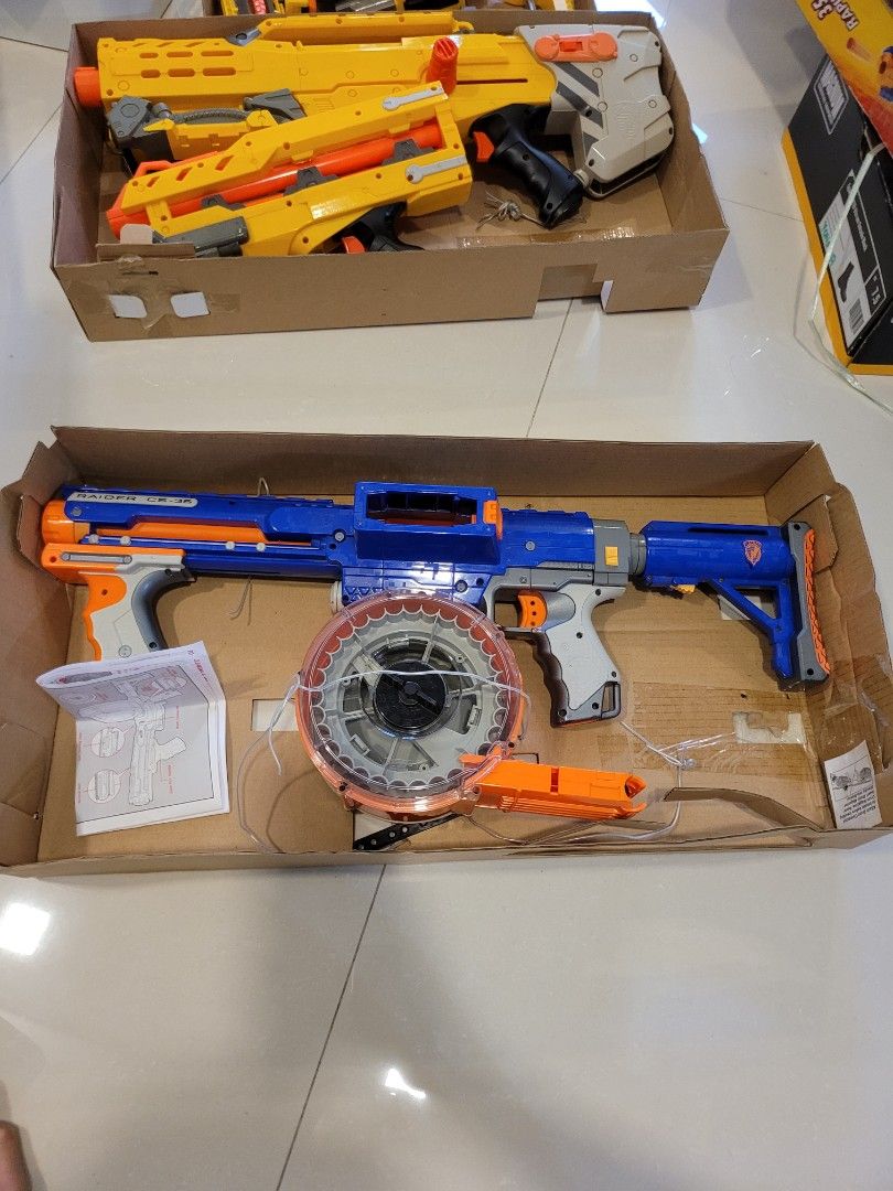 NERF Raider Rapid Fire CS-35, Hobbies & Toys, Toys & Games on Carousell