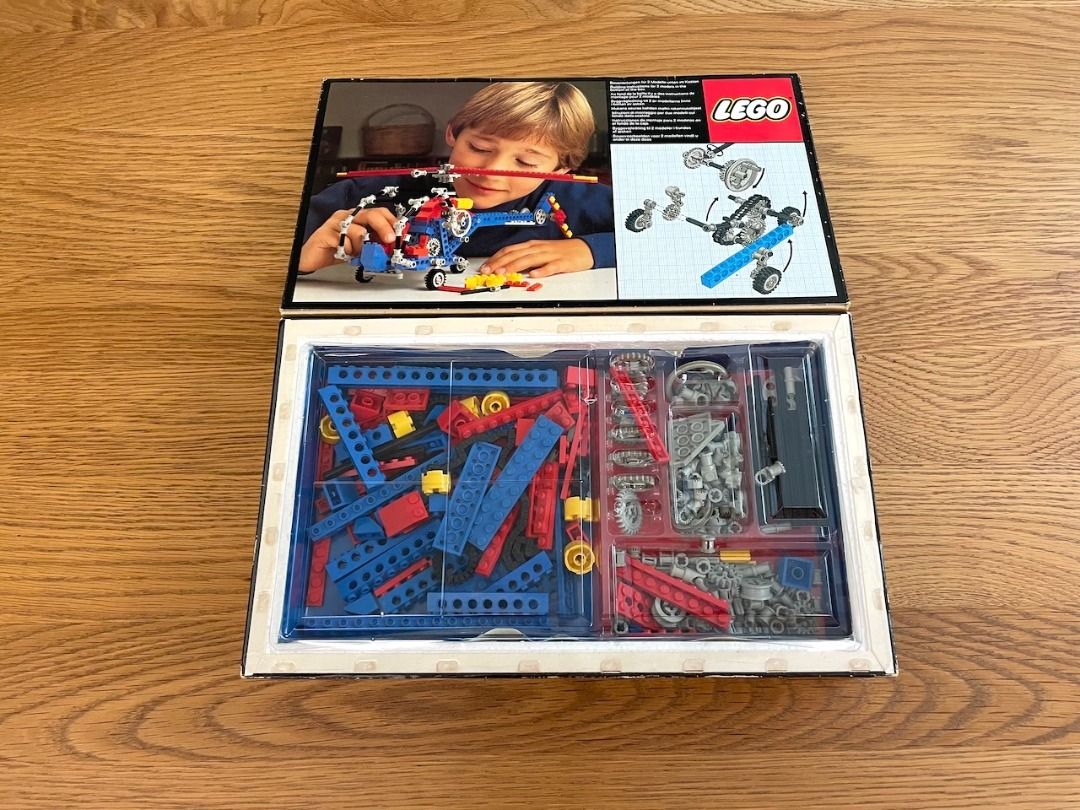 NIB Technic LEGO set 8844 from 1981 - Helicopter vintage new in box ...