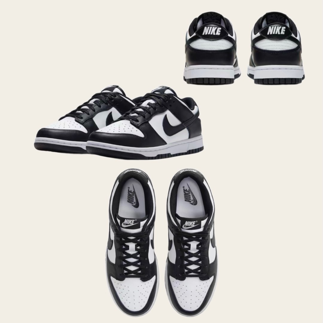 Nike Dunk Low Panda Womens Fashion Footwear Sneakers On Carousell