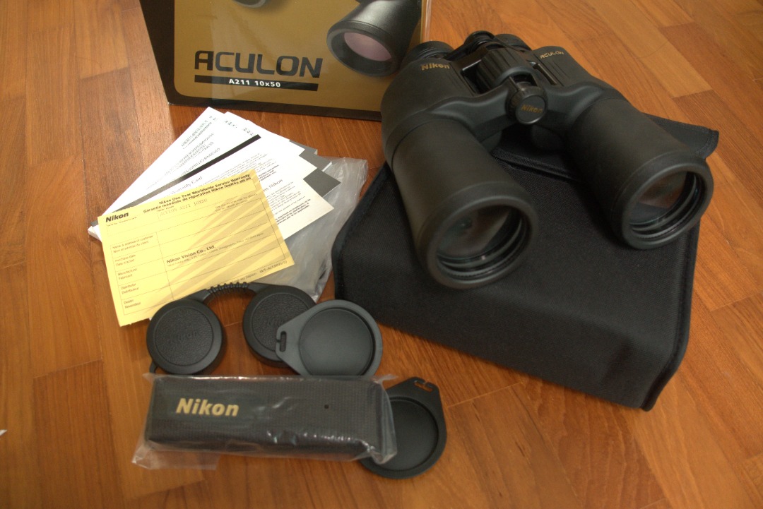 Nikon Aculon A211 10x50 Porro Prism Binoculars, Photography, Lens ...