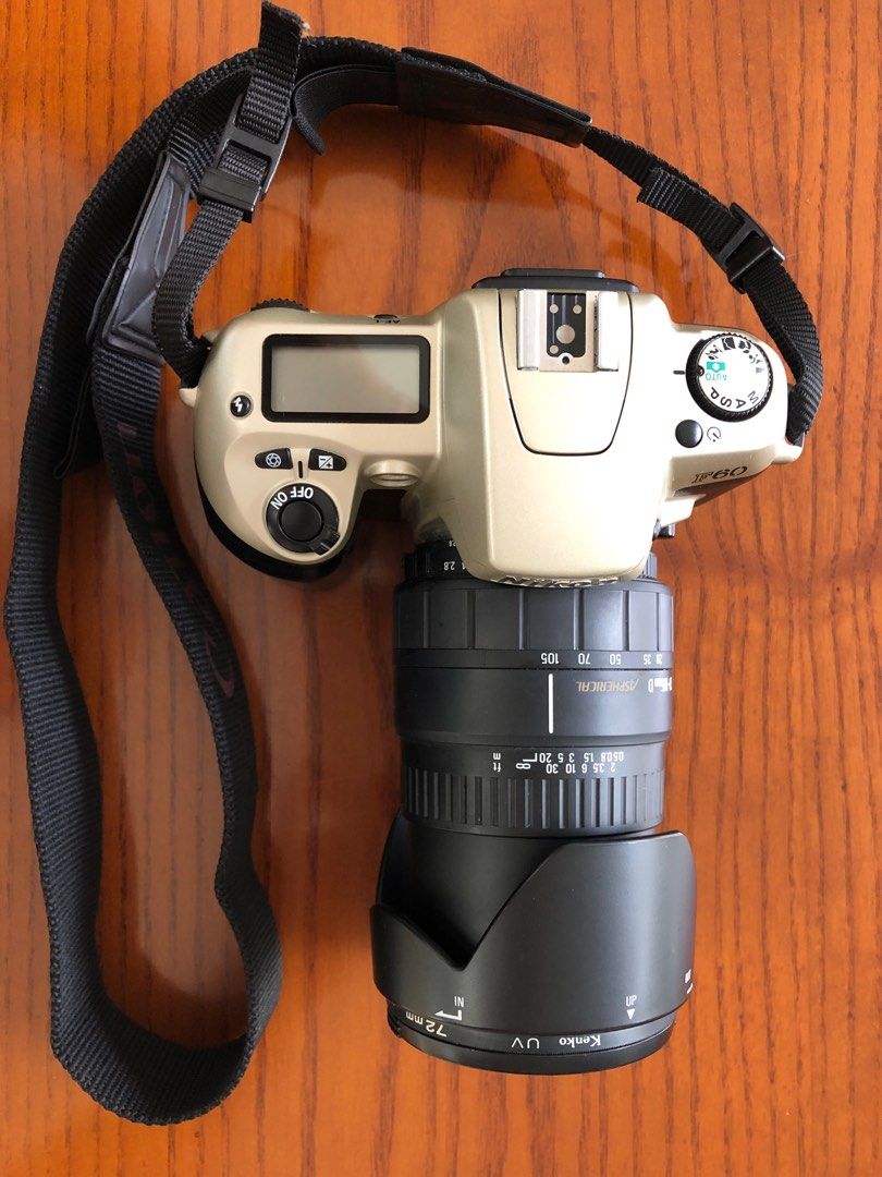 Nikon F60 Film Camera, Photography, Cameras on Carousell