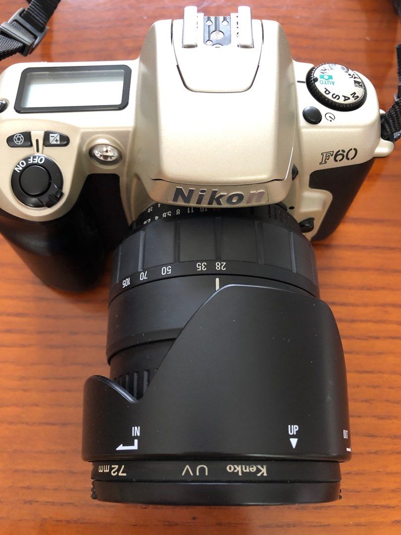 Nikon F60 Film Camera, Photography, Cameras on Carousell