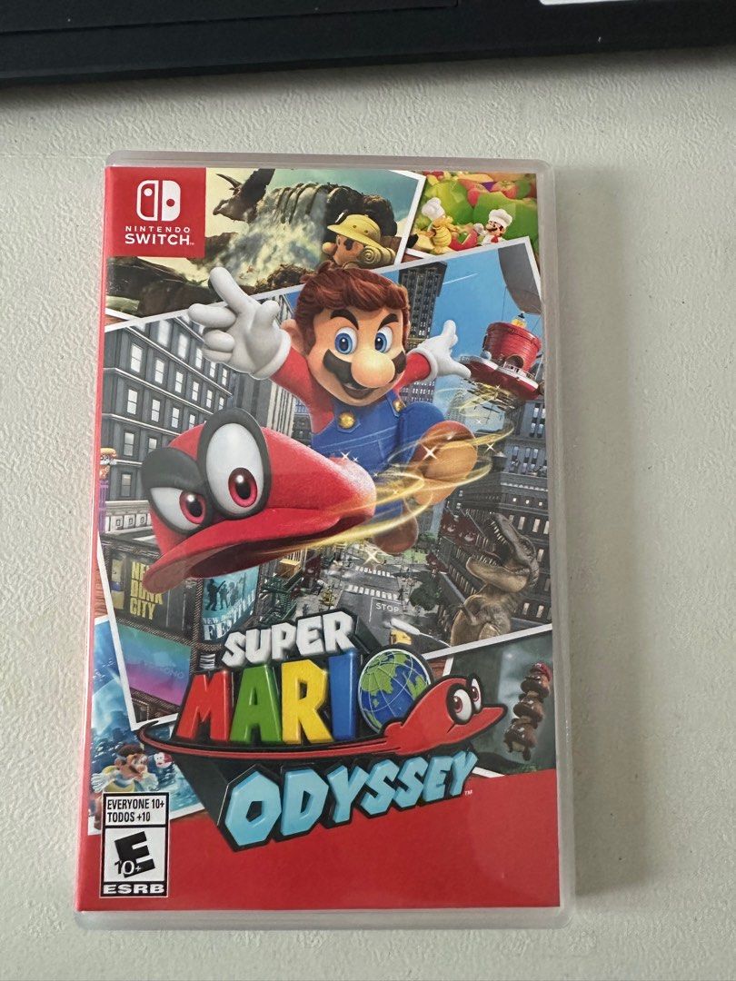Nintendo switch super Mario odyssey, Video Gaming, Video Games ...