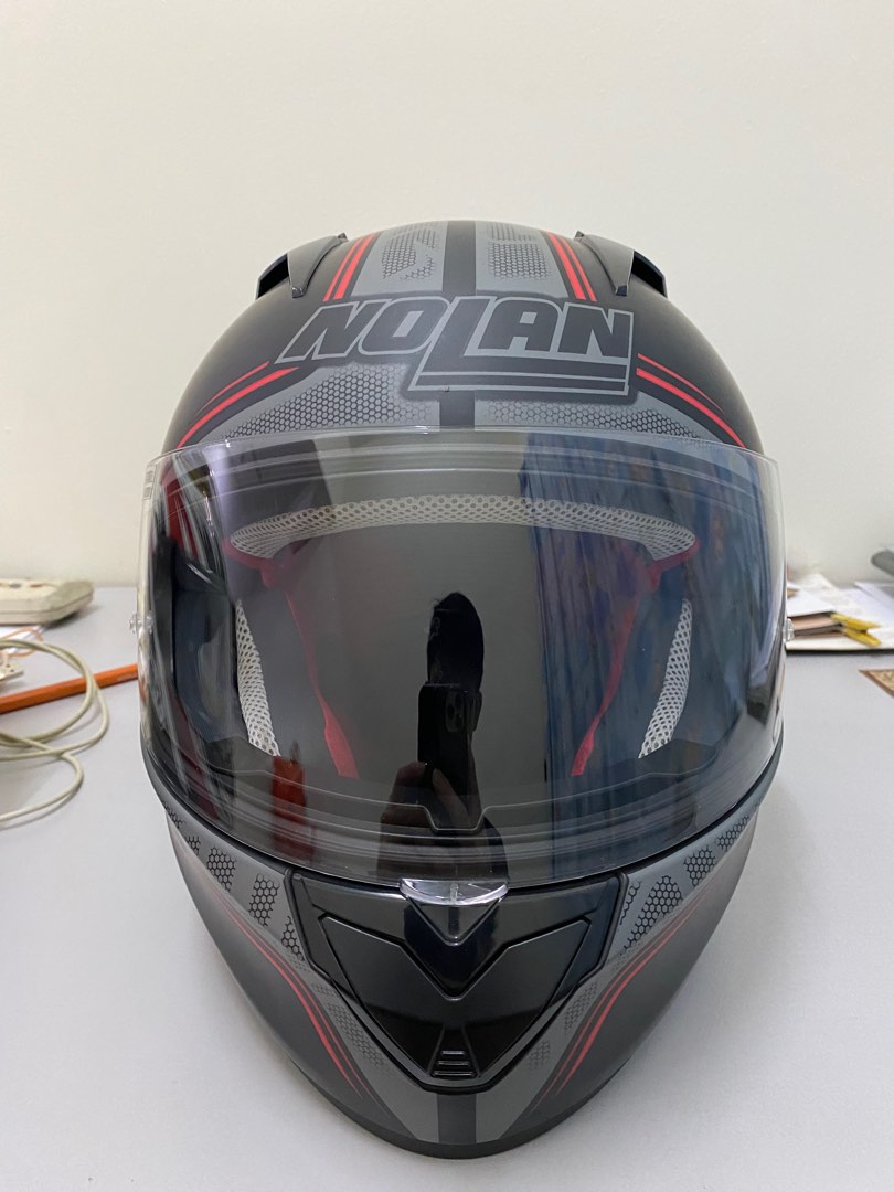 Nolan Full Face Helmet, Motorcycles, Motorcycle Accessories on Carousell
