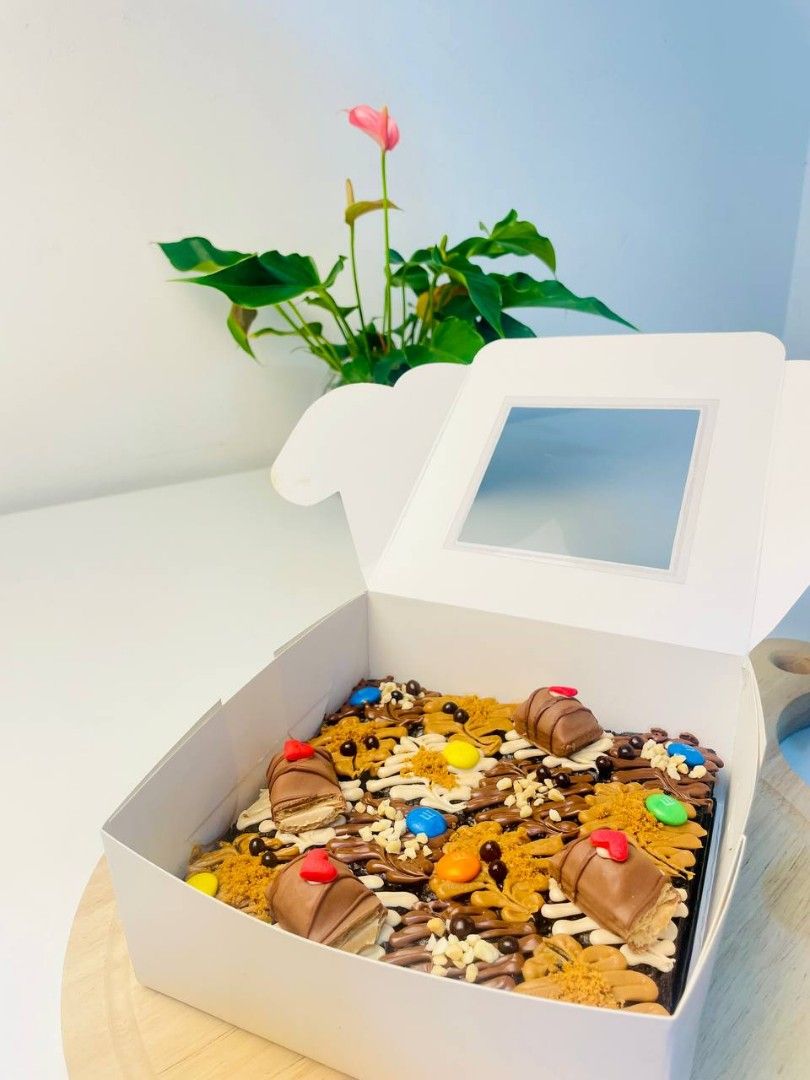 Nuttela Brownies (HALAL), Food & Drinks, Homemade Bakes on Carousell
